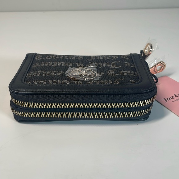 Juicy Couture | Bags | Juicy Couture Flawless Medium Double Zip Around ...